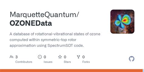 Github Marquettequantumozonedata A Database Of Rotational