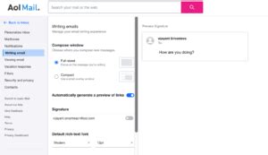 AOL Mail Settings The Complete SMTP Uide