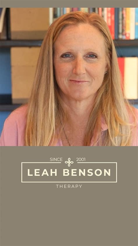 Leah Benson Counselor Tampa Fl 33606 Psychology Today