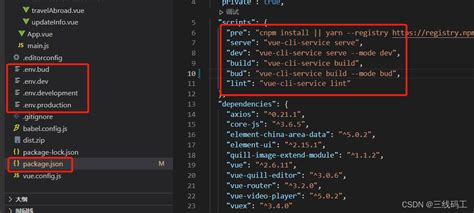 Vuecli 正式环境和测试环境分配命令vue配置的测试环境可以通过命令来进行启动吗 Csdn博客