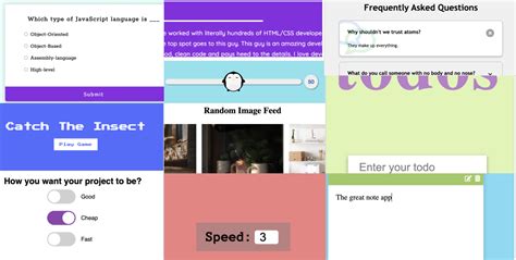 Best 51 Js Mini Projects With Source Code 🚀