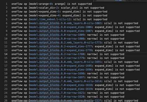 disco diffusion项目中遇到部分op不支持onnx · issue 70 · oneflow inc oneflow