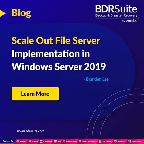 Scale Out File Server Implementation In Windows Server 2019 Rbdrsuite