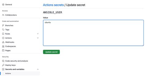 ansible with github actions automating playbook runs