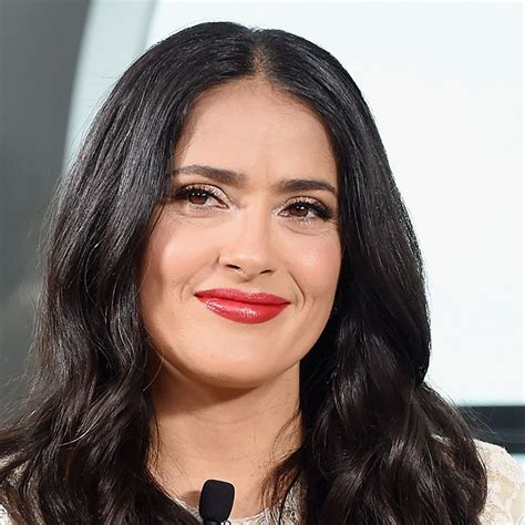 Salma Hayek 57 Looks Like A Goddess In Fitted Pencil Skirt Alongside