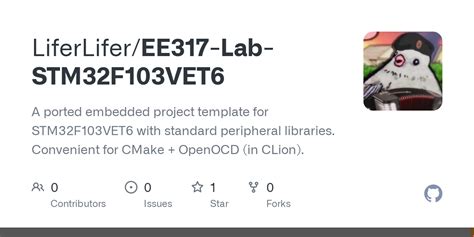 github liferlifer ee317 lab stm32f103vet6 a ported embedded project
