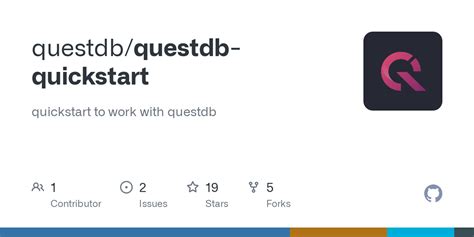 github questdb questdb quickstart quickstart to work with questdb