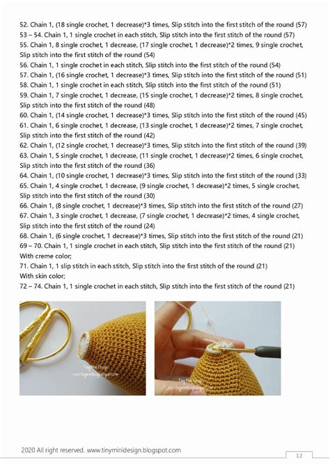 Emily Doll Crochet Pattern