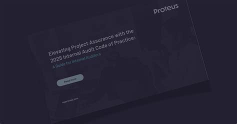 Project Assurance And The 2025 Internal Audit Code Of Practice
