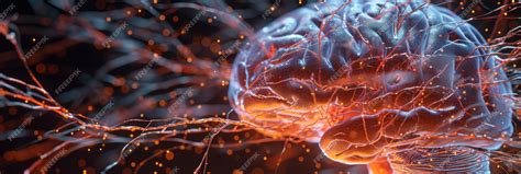 Premium Photo A Complex Network Of Neural Connections And Structures In The Human Brain