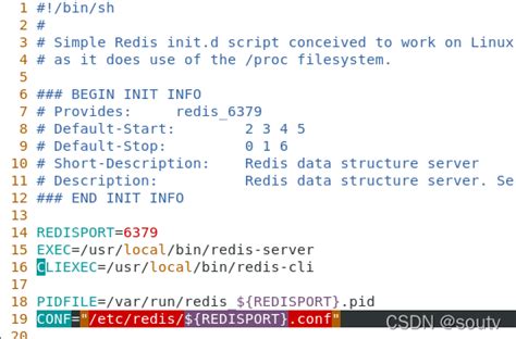 Linux下redis开机自启配置 Csdn博客