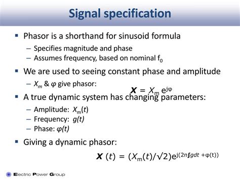 Ppt Synchrophasor Characteristics And Terminology Powerpoint