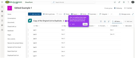 How To Duplicate A Sharepoint List 1 Min Guide