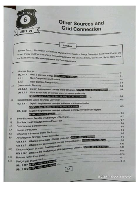 Pgt Unit 6 Pgt Notes Chapter 6 Other Sources And Grid Connection Unit Vi Syllabus Biomass Pgt Unit 6 Pgt Notes Chapter 6 Other Sources And Grid Connection Unit Vi Syllabus Biomass