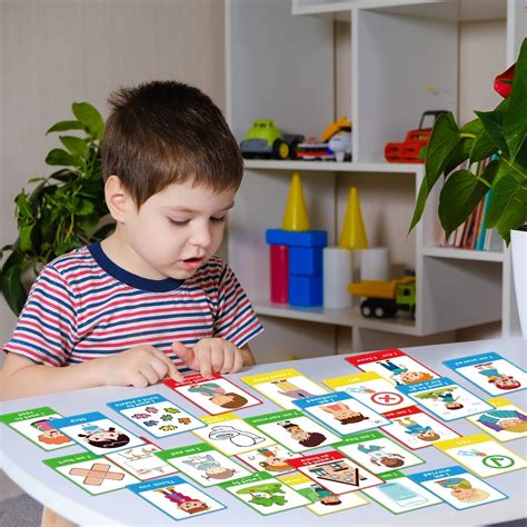 40pcs Autism Communication Cards For Speech Delay
