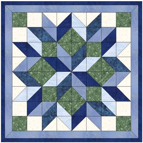 Quilting Digital Pdf Quilt Block Patterninterlocking Chain Quilt Block