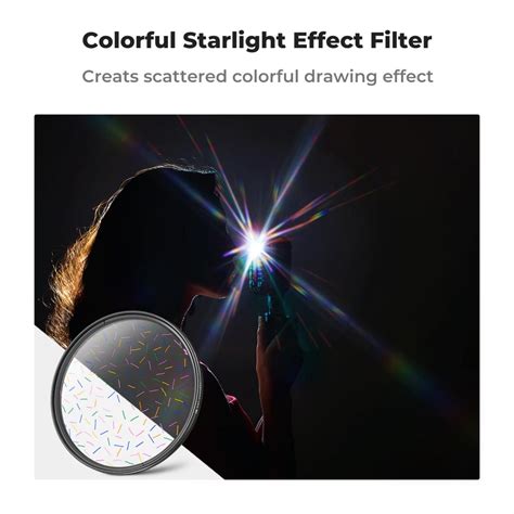 77mm Colorful Streak Filter Kandf Concept