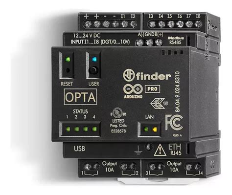 Opta Arduino Advanced Plr Wifi Rj45 Usb Tipo C Modbus Cuotas Sin