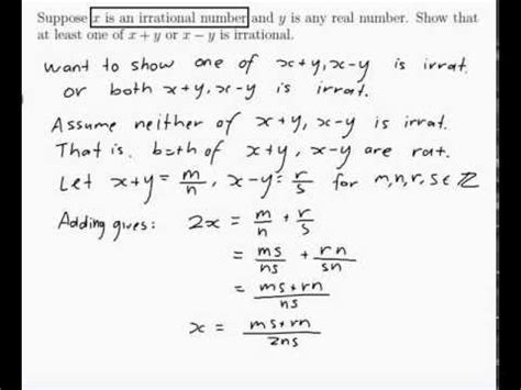 Examples Of Proof By Contradiction
