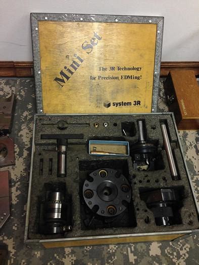 Used Sinker Edm Mini Tooling Set For Sale At Edm Systems Llc