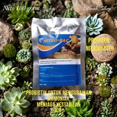 Jual Probiotik Nitro Bacter 100 Gramnitrobacterprobiotik Shopee