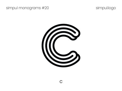 C Monogram V2 By Simpul On Dribbble