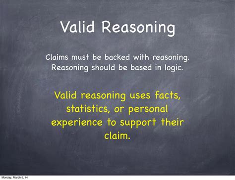 Valid Fallacious Reasoning PPT