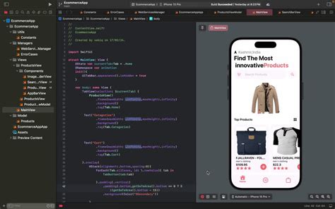 iosdevelopment swiftui workinprogress ecommerceapp sabiq aijaz