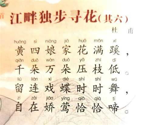 「朗诵」友谊好声音读唐诗300首 120《江畔独步寻花》（其六）百科ta说