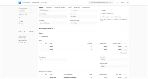 Sales Invoice Round Off Being Booked Even When Disabled · Issue 38137 · Frappeerpnext · Github