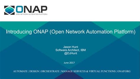 Introducing Onap For Openstack St Louis Meetup Ppt