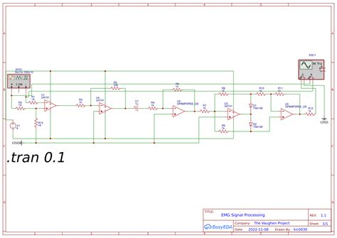 Senior Design Electrical Diagram Simulation OSHWLab