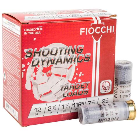 Fiocchi Shooting Dynamics 12 Gauge 2 34in 75 1 18oz Target