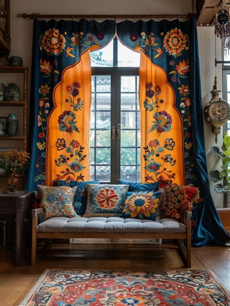 15 Boho Curtain Designs For The Free Spirit H M G