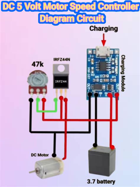 Dk Electric Dc 5 Volt Motor Speed Controller Diagram Circuit Facebook