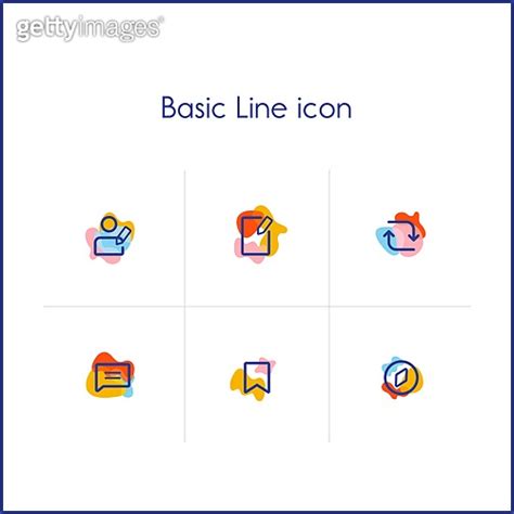 픽토그램 라인아이콘 디자인엘리먼트 이미지 아이콘세트 이미지 Jv13063114 게티이미지뱅크