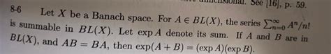 Solved 8 8 If Y Is A Proper Dense Subspace Of A Banach Space