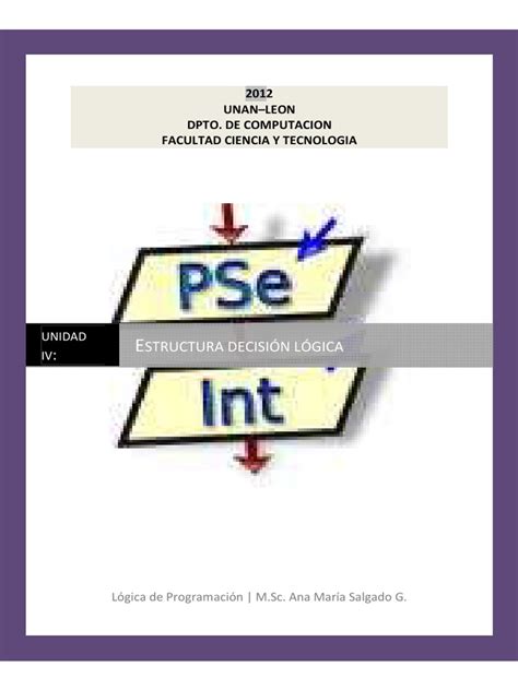 pse int pdf Áreas de informática programación de computadoras