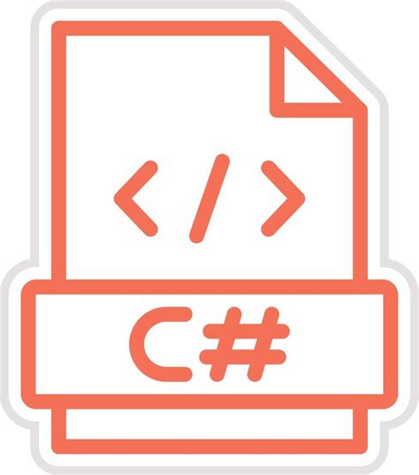 C Sharp Icon Design Illustration 50304922 Vector Art At Vecteezy