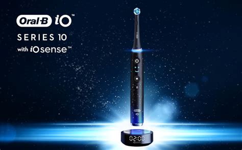 Oral B Power Io Series 10 Electric Toothbrush Cosmic Black Io10
