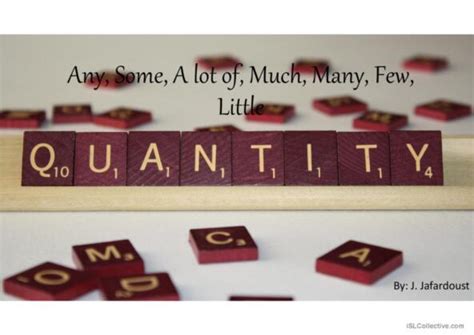 15 Quantity English Esl Powerpoints
