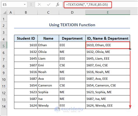 How To Use The CONCAT Function In Excel Examples ExcelDemy