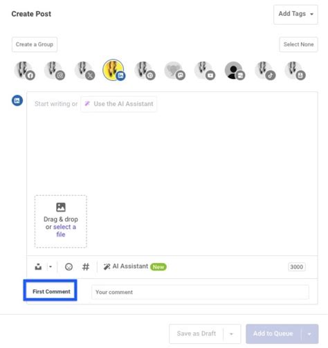 using linkedin with buffer buffer help center