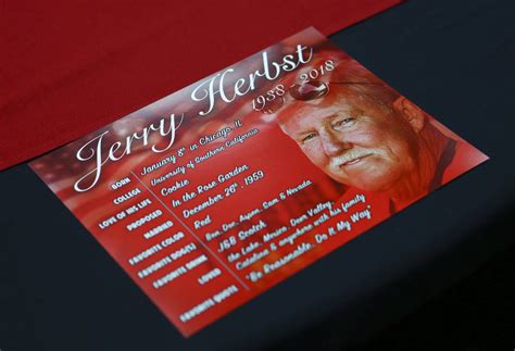 Friends Employees Remember Jerry Herbst At Las Vegas Service Las