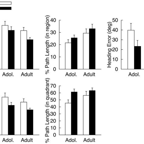 Mean SEM MRT Total Score In Adolescent Females And Males Left Download Scientific Diagram