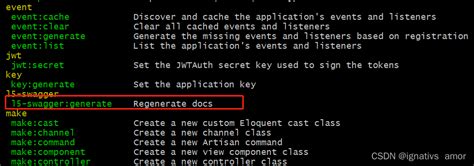 laravel swagger 使用完整教程 swagger安装 csdn博客