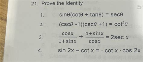 Solved Prove The Chegg Com