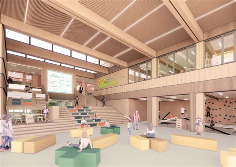 Design Revealed For Amsterdams First Modular Wooden School Global