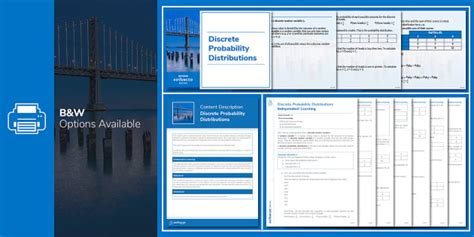 Discrete Probability Distributions Teacher Made
