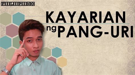 Kayarian Ng Pang Uri Payak Maylapi Inuulit Tambalan Youtube